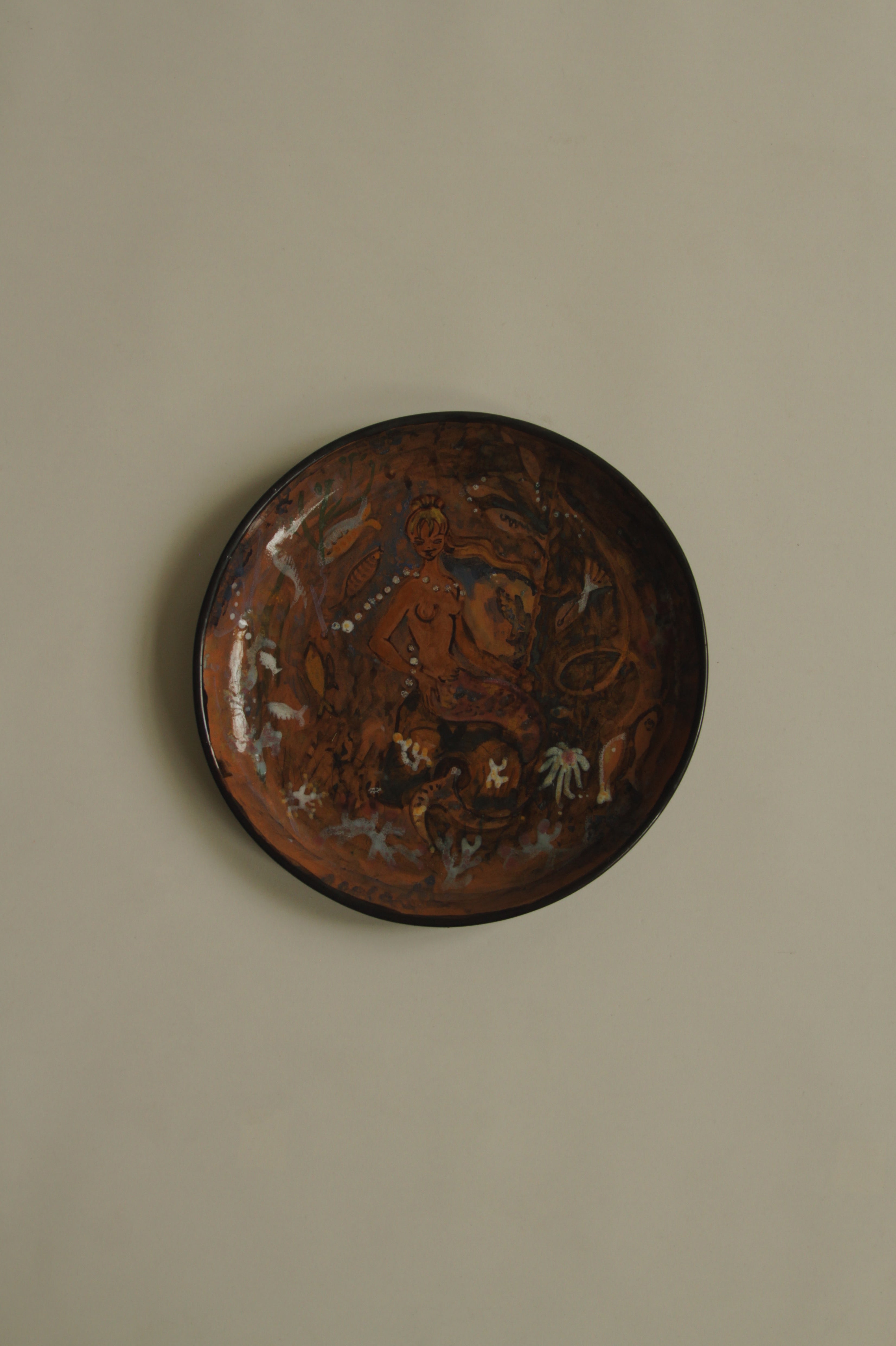 Mermaid Plate – Hollie Bowden Interiors